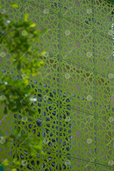 Facade cladding stock image. Image of futuristic, aluminium - 309753411