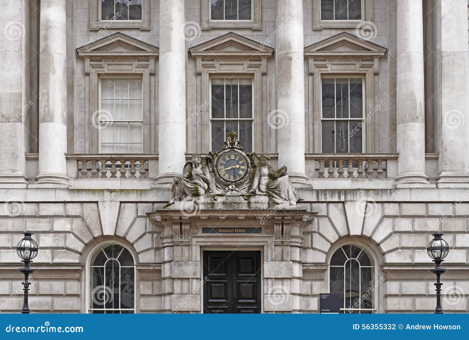 Facade of classic building editorial photography. Image of central ...