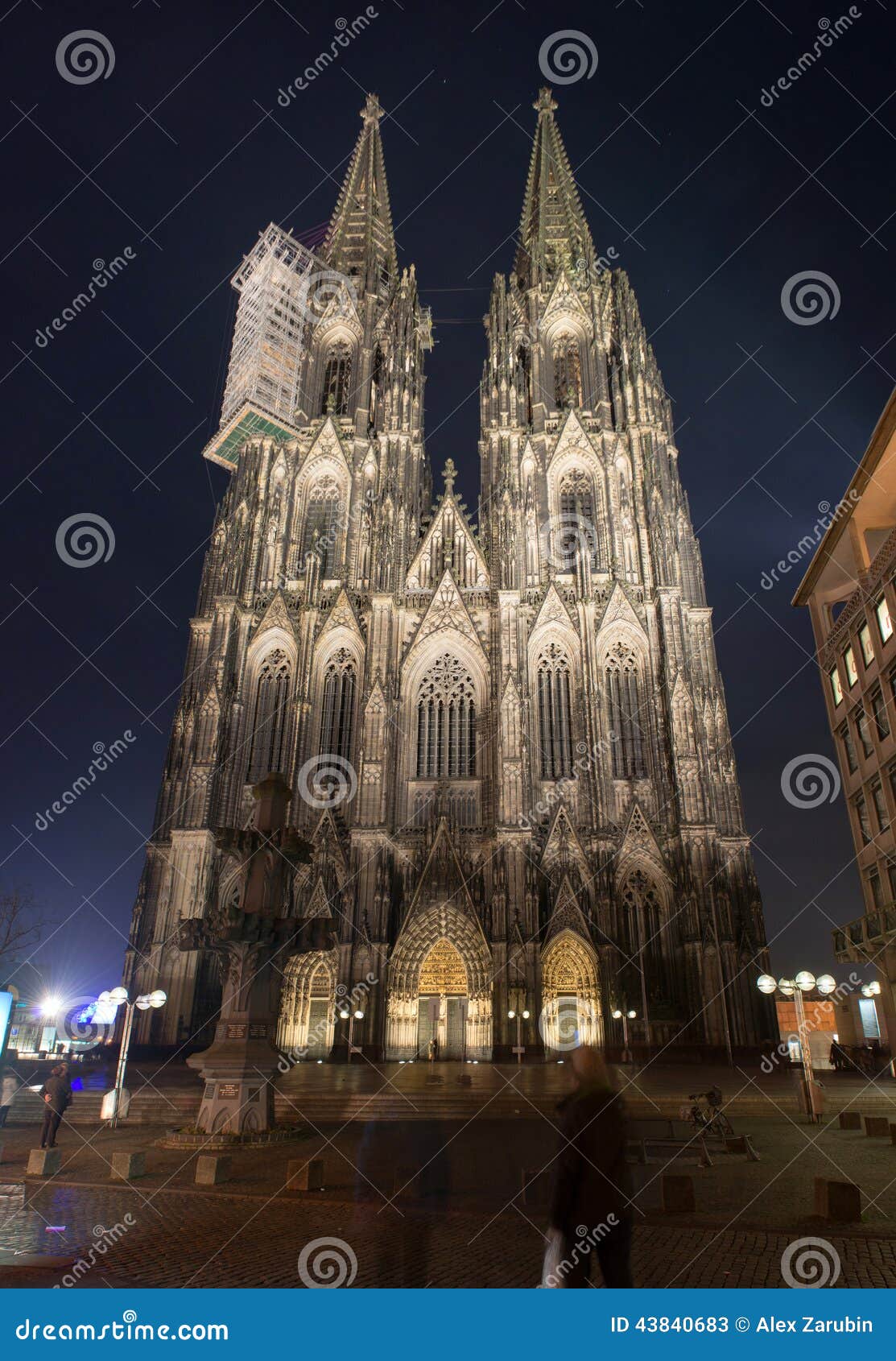 Facade of Cologne Cathedral Editorial Stock Photo - Image of famous ...