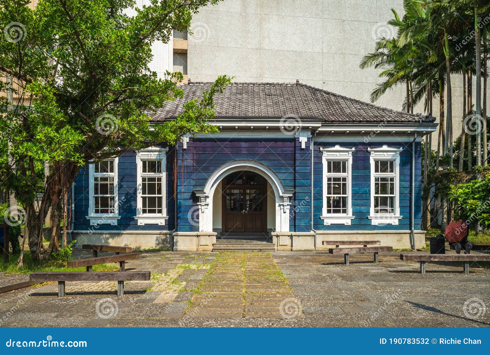 Facade of Former Yilan Prison at Yilan, Taiwan Stock Photo - Image of ...