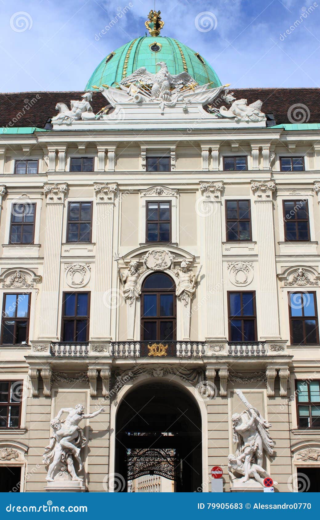 Facade of Hofburg Palace in Vienna Stock Image - Image of front ... Facade of Hofburg Palace in Vienna Stock Image - Image of front ...