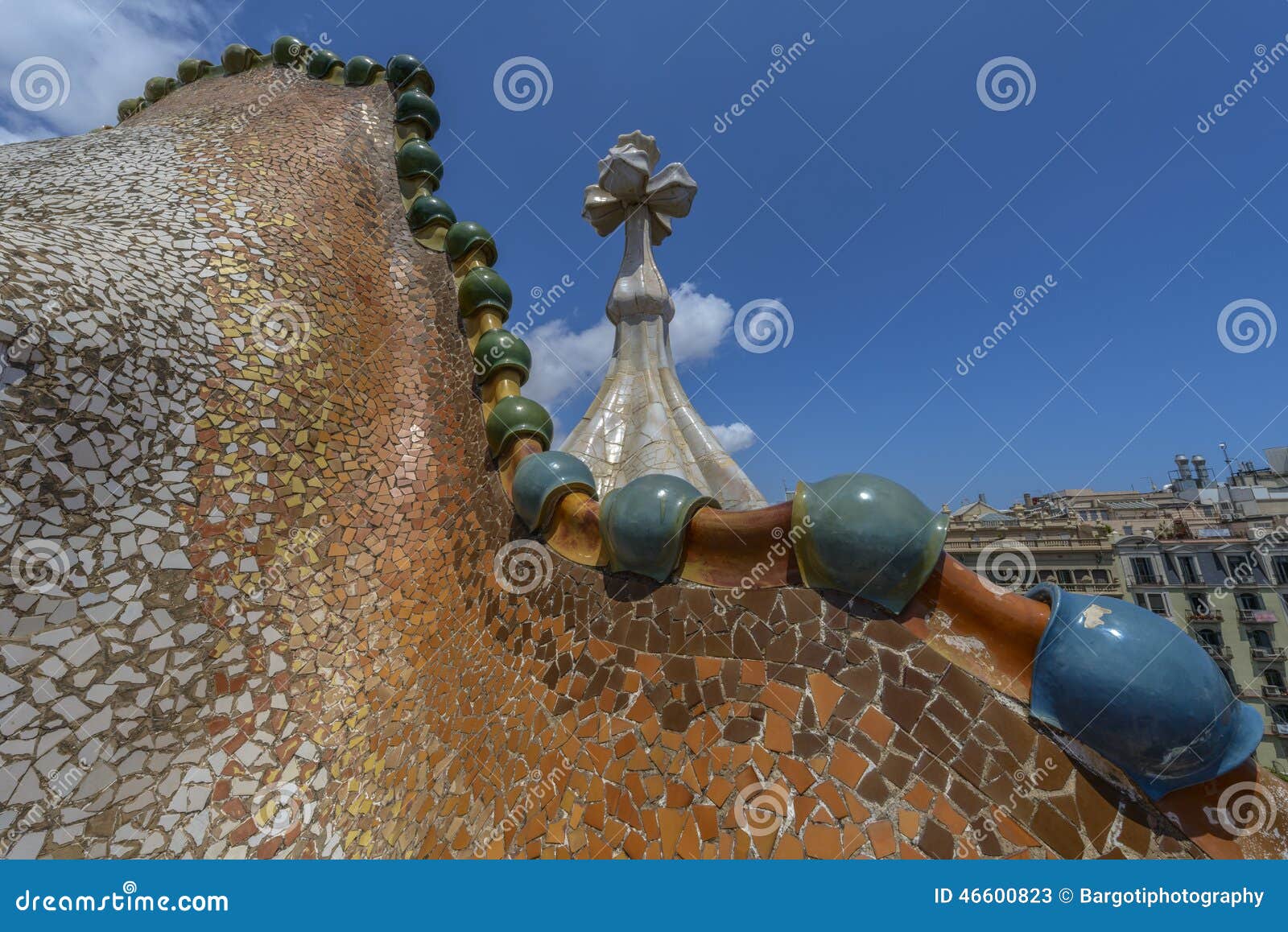 The Facade Of The House Casa Batllo Or House Of Bones Designed By ...