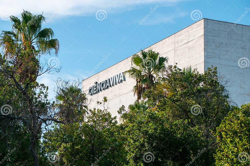 Facade of the Interactive Science Museum with Educational Exhibits ...
