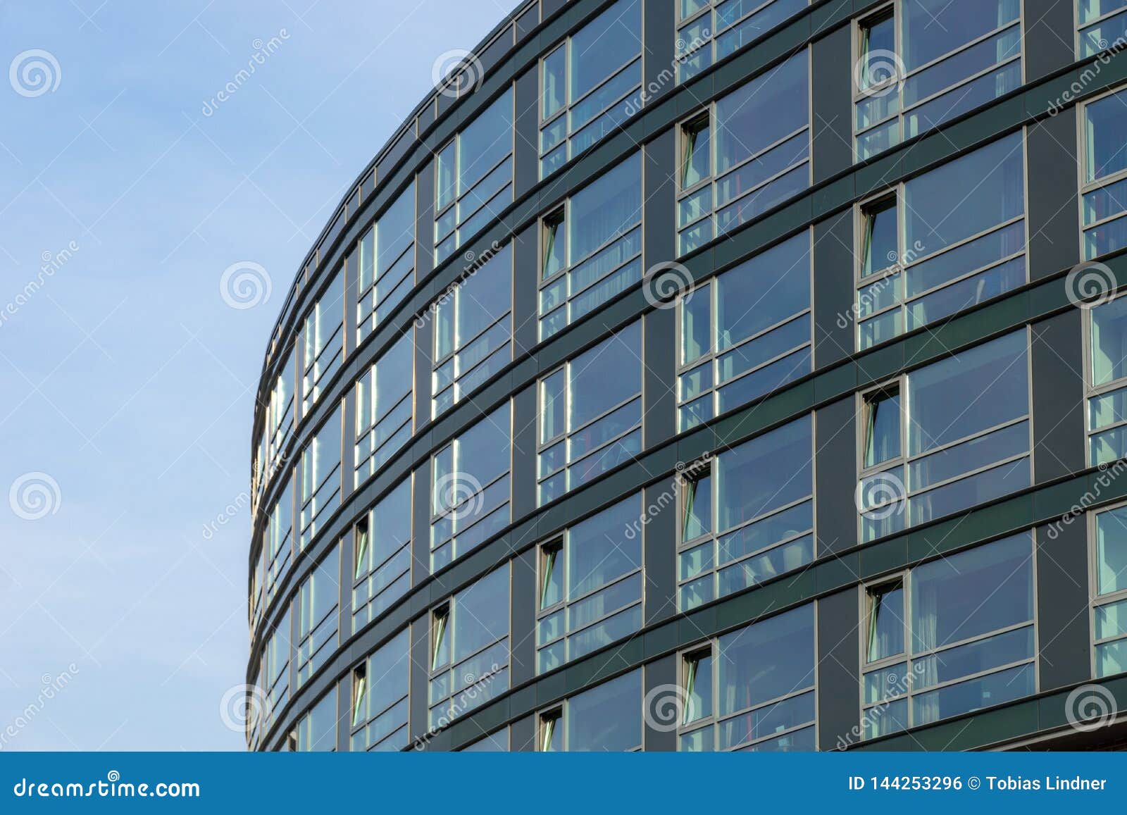 Facade of a Modern Building Stock Photo - Image of glass, hotel: 144253296