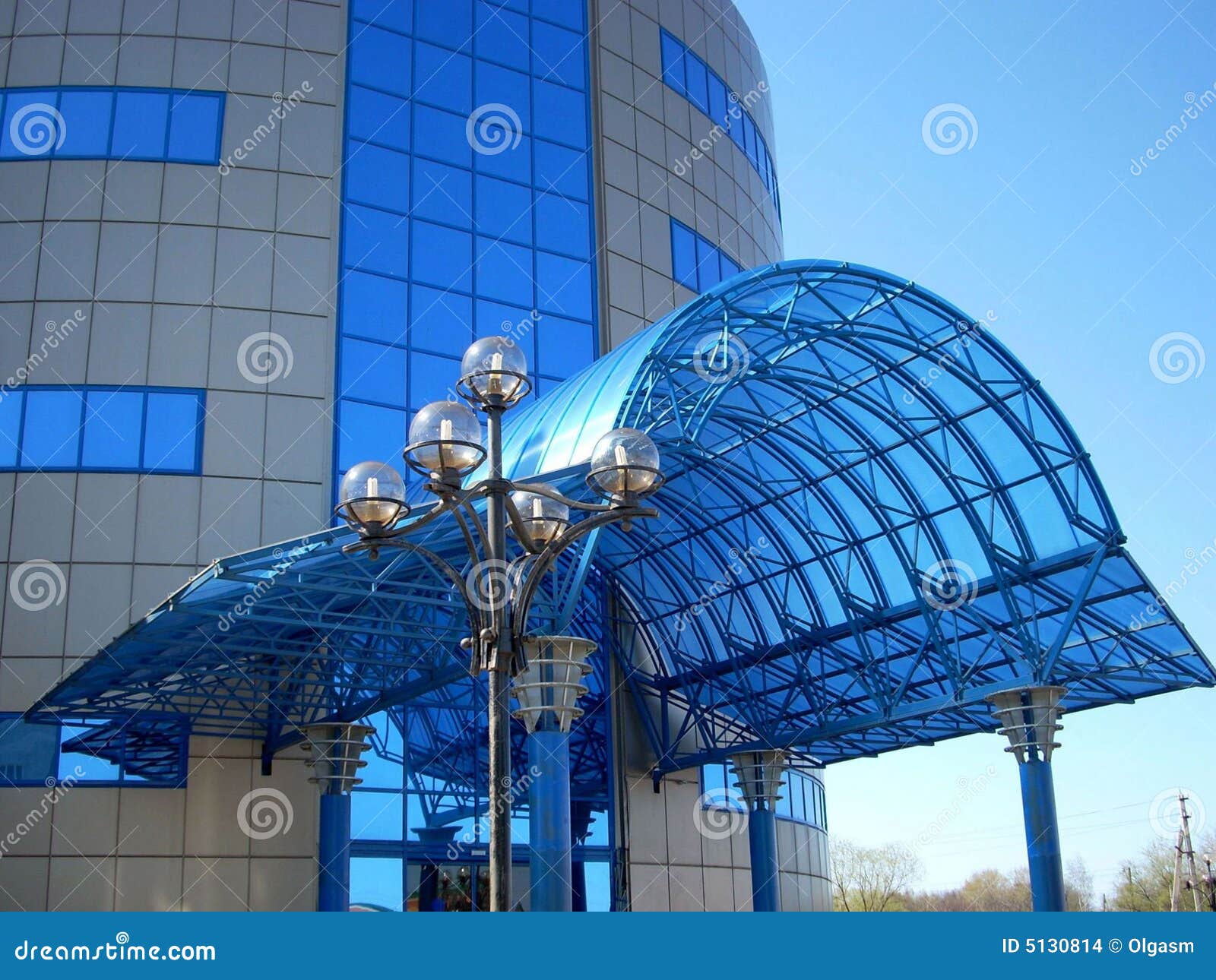 Facade of a Modern Building of Shopping Centre Stock Photo - Image of ...