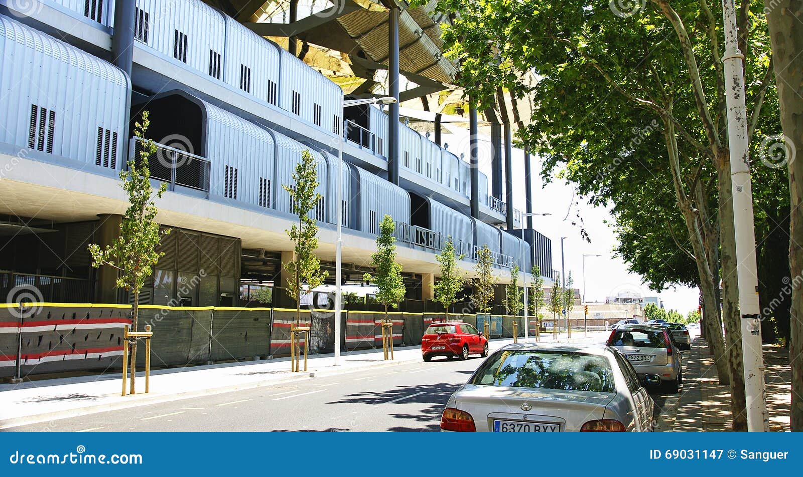 Facade of a Modern Public Building Editorial Photography - Image of ...