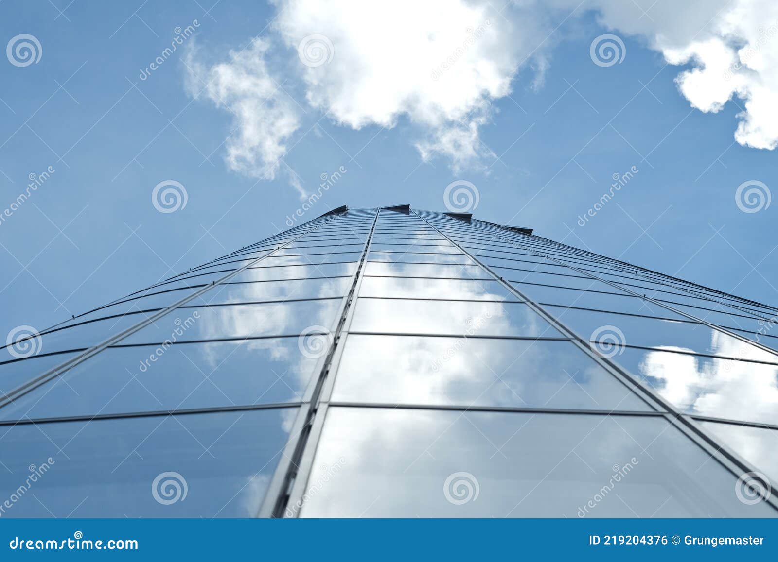 Facade Of A New Modern High-rise Residential Building. Skyscraper On ...