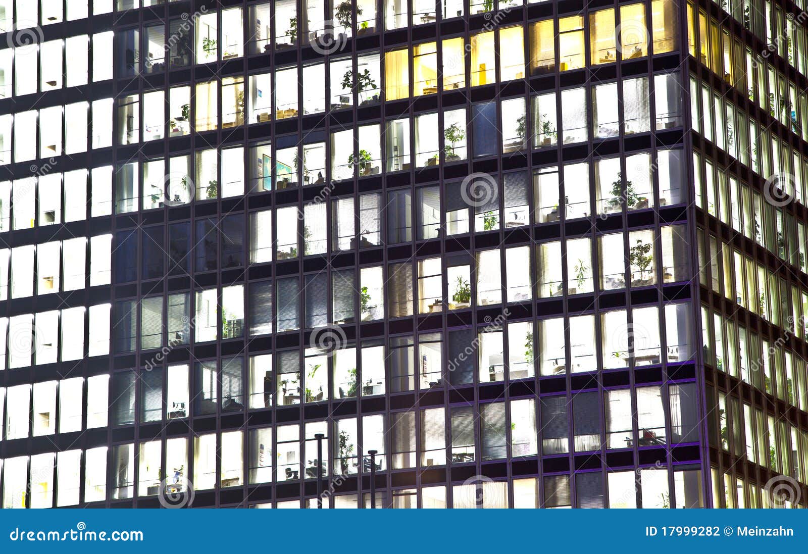 Unique Building Facades At Night