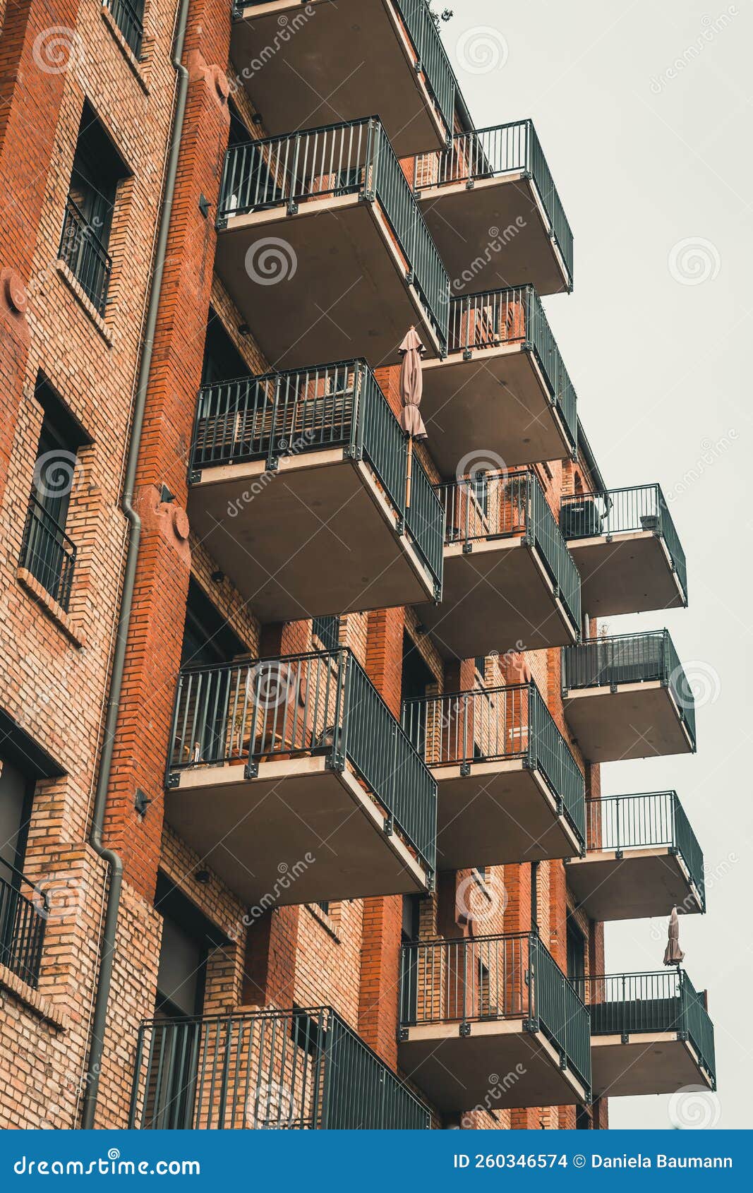 Facade of an Old Brick Building that Has Been Renovated into a ... Facade of an Old Brick Building that Has Been Renovated into a ...