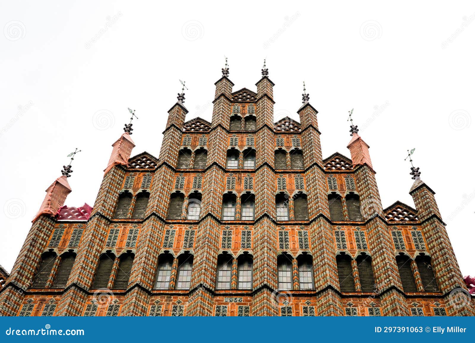 Facade of an Old Building in Hanover. Stock Image - Image of historic ...