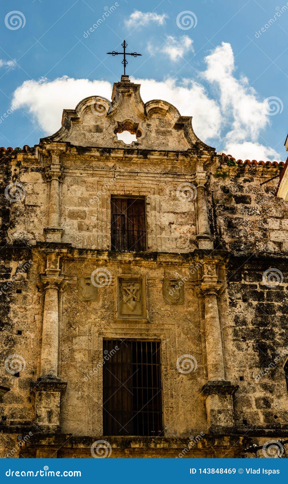 Colonial Old Cathedral In Zone Colonial In Santo Domingo Stock Image ...