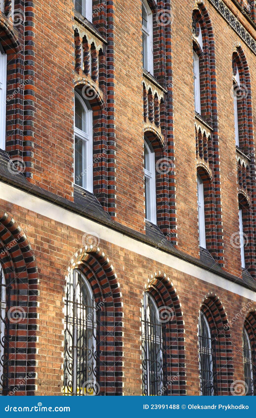 Facade of an Old Gothic-style Building Stock Photo - Image of cathedral ...