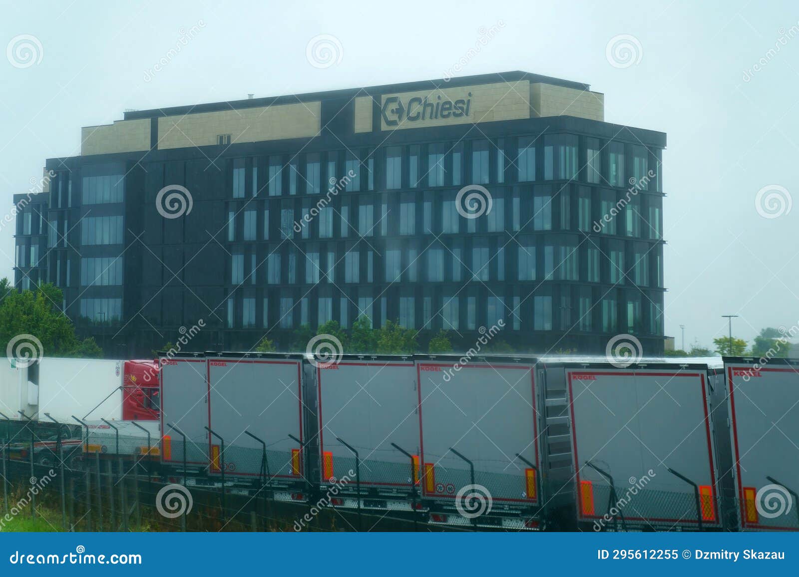 Facade of the Pharmaceutical Company Building - Chiesi. Editorial Image ...