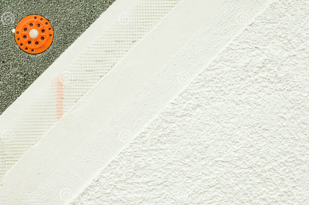 Facade plaster stock image. Image of base, rendering - 13528411