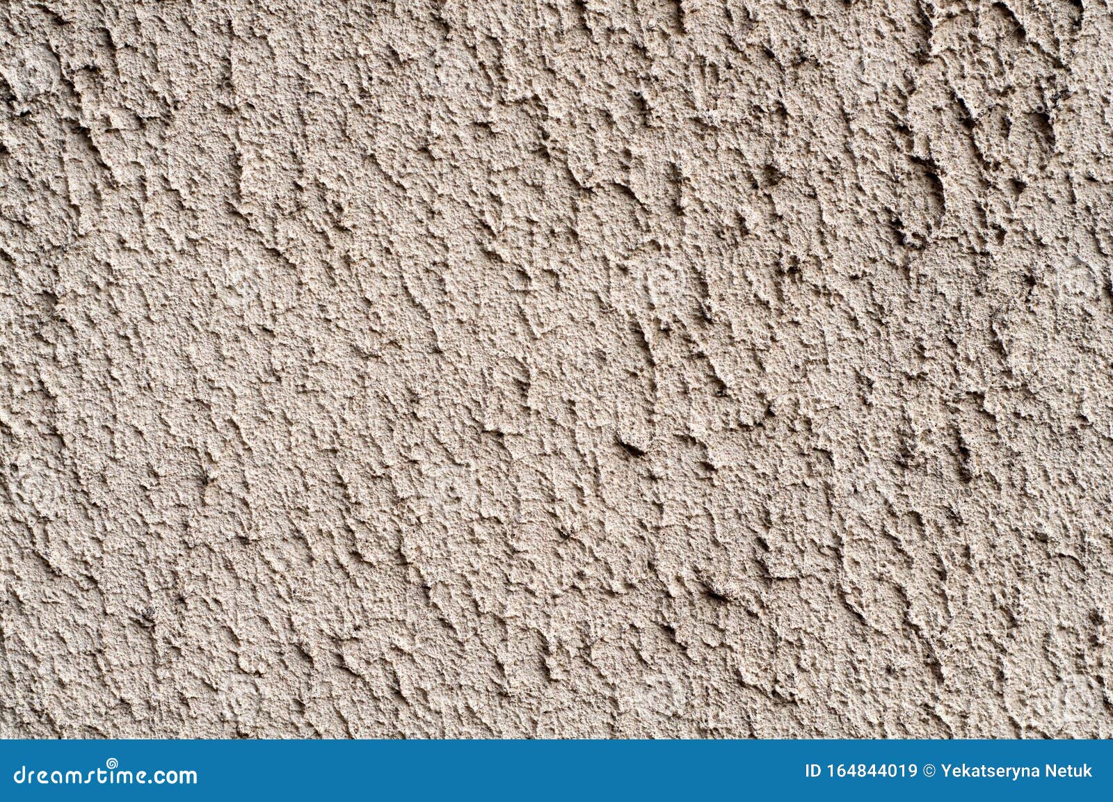 Facade Plaster Background. Single-ply Monolithic Plaster Decorative ...