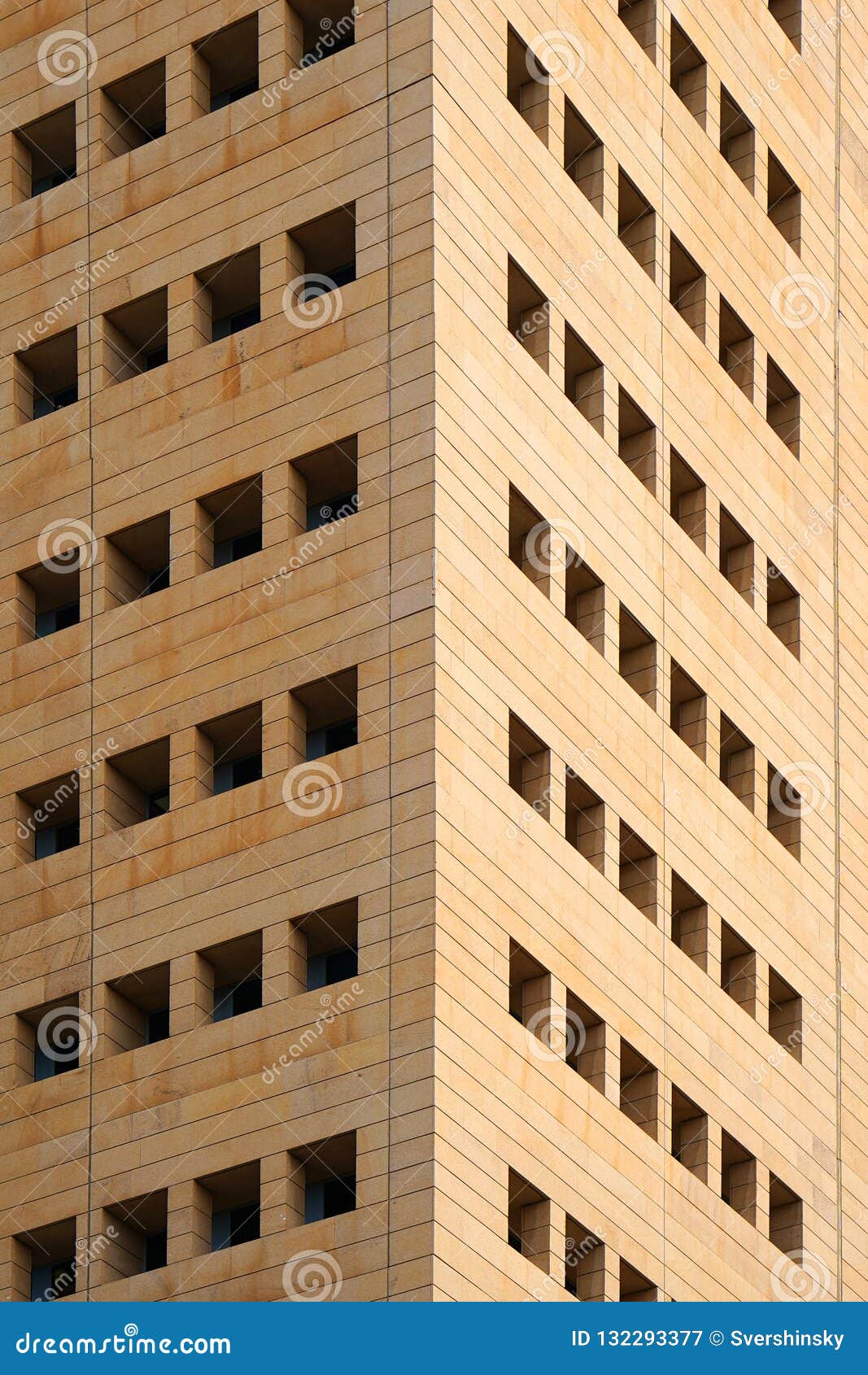 The Facade of a Residential Building. Texture Stock Image - Image of ...
