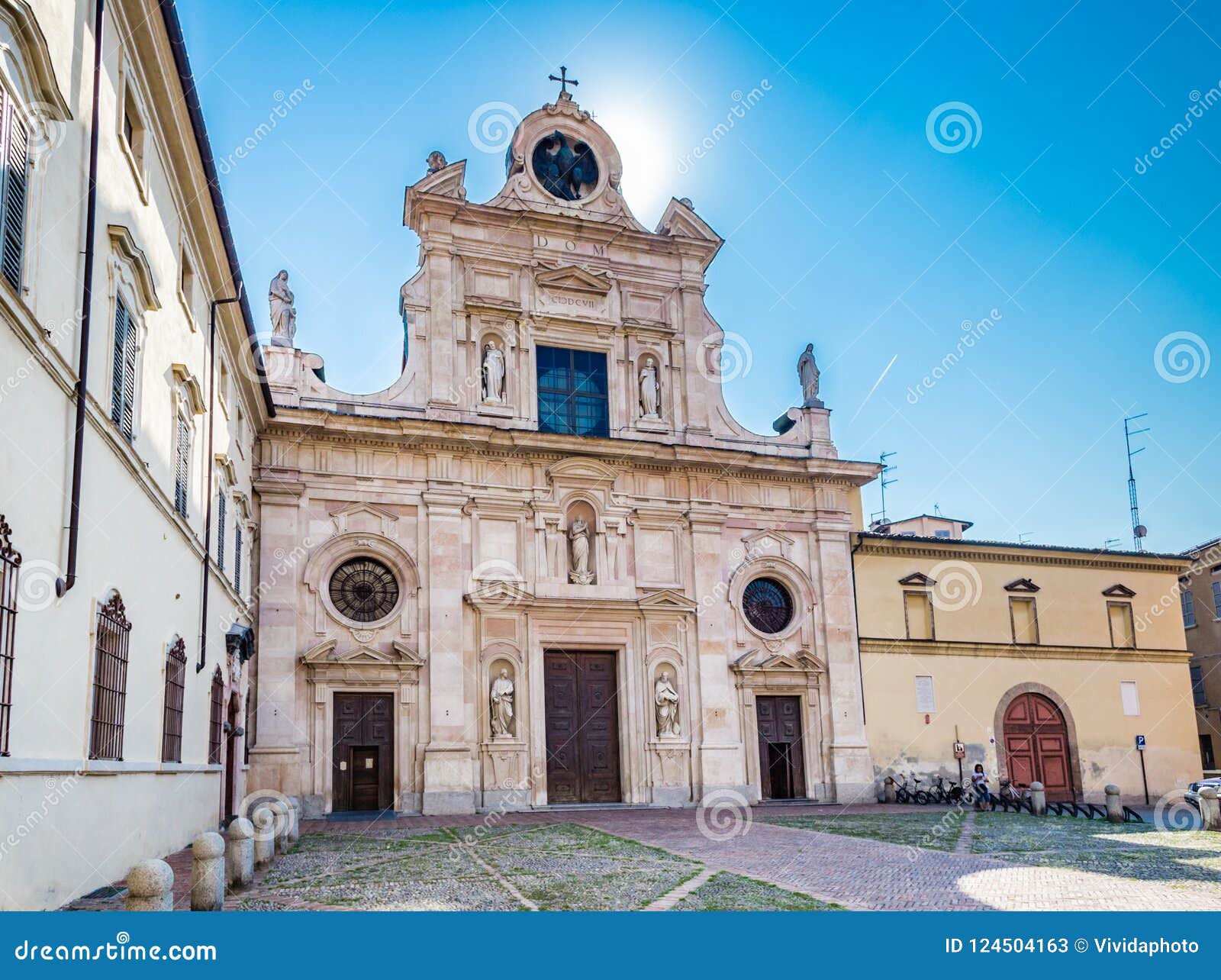 Church in Parma editorial stock photo. Image of italy - 124504163