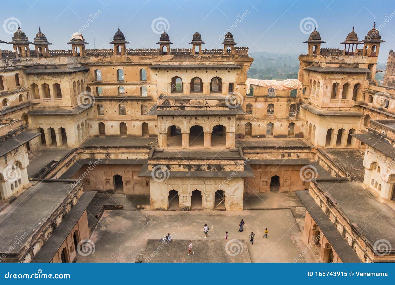 The Fort With Towers Is The Resting Place Of The Inhabitants Of ...