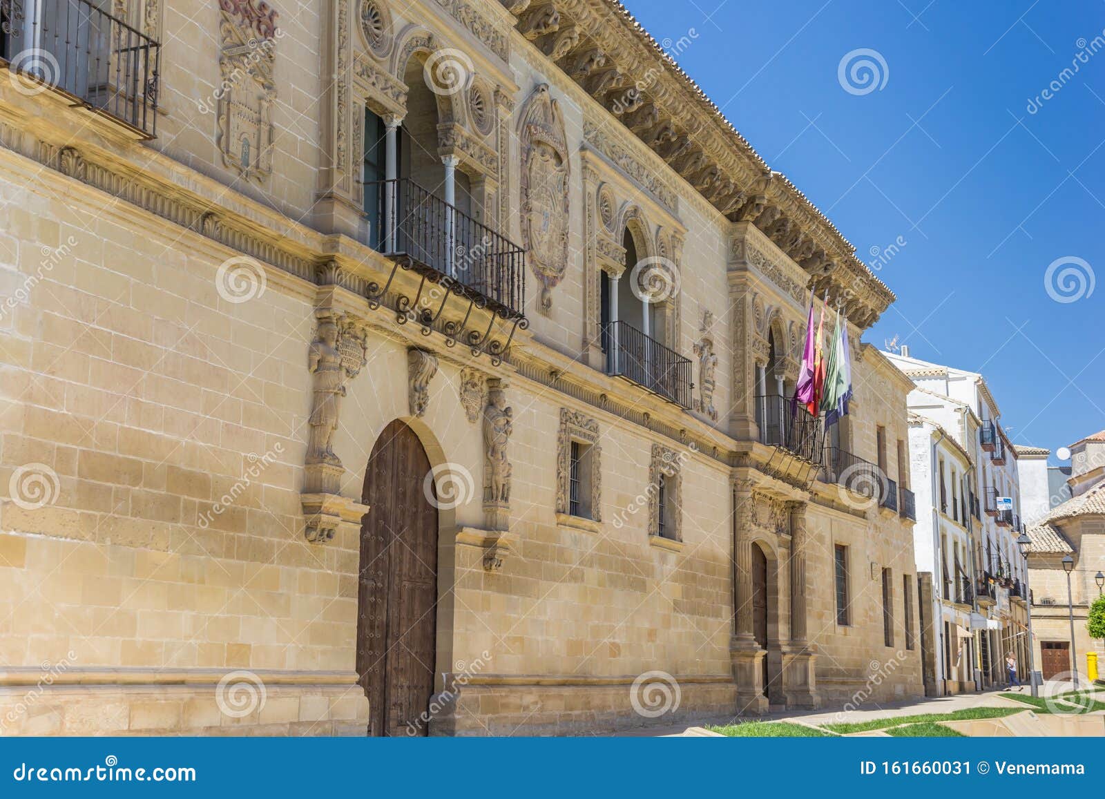 Facade of the Town Hall in Baeza Editorial Photo - Image of monument ...