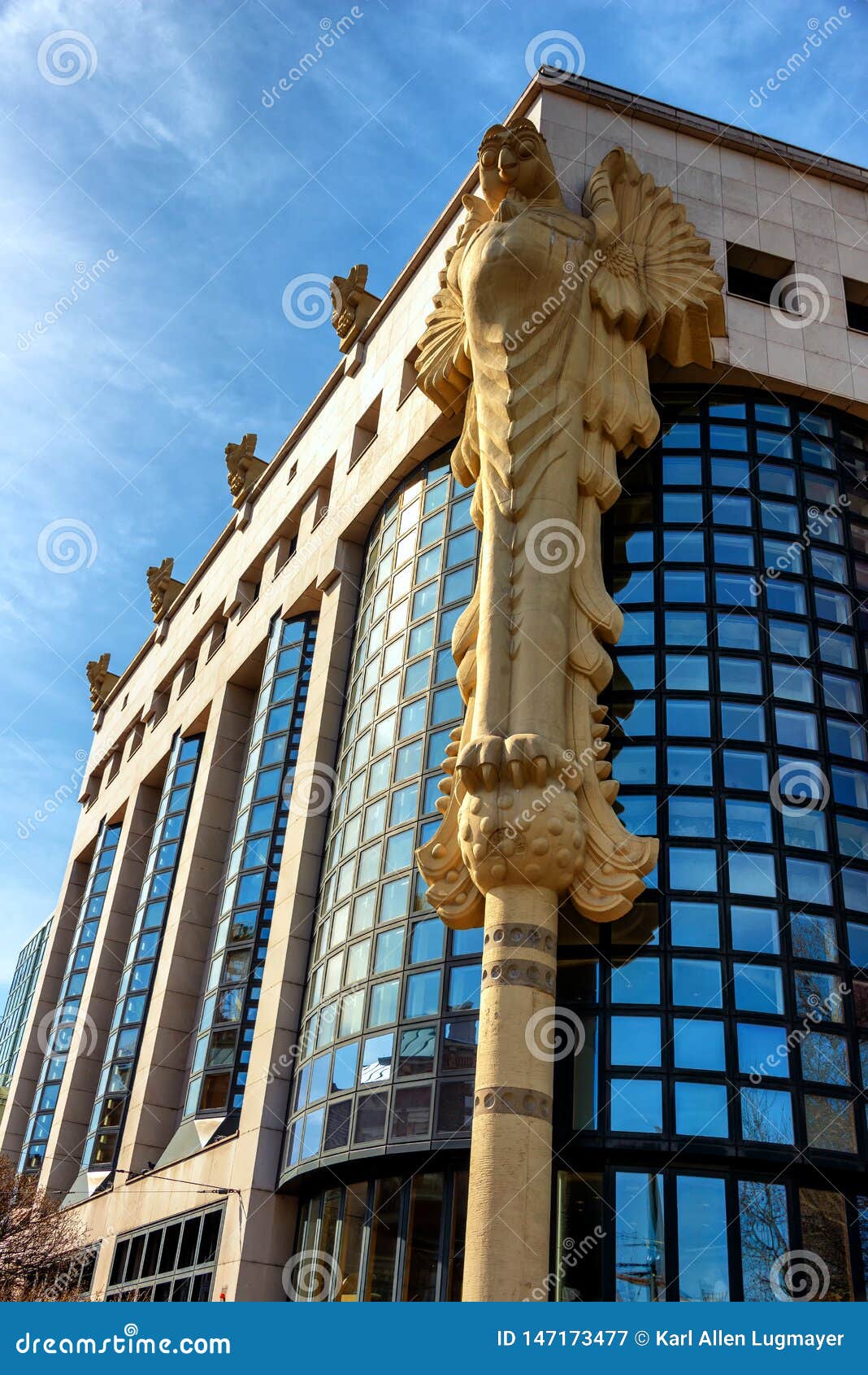 Facade of TU, Vienna University Editorial Photography - Image of ...