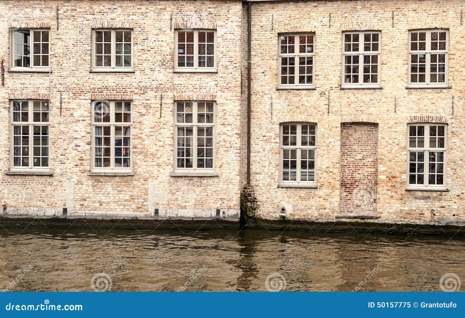 Facade with windows stock image. Image of facades, destinations - 50157775