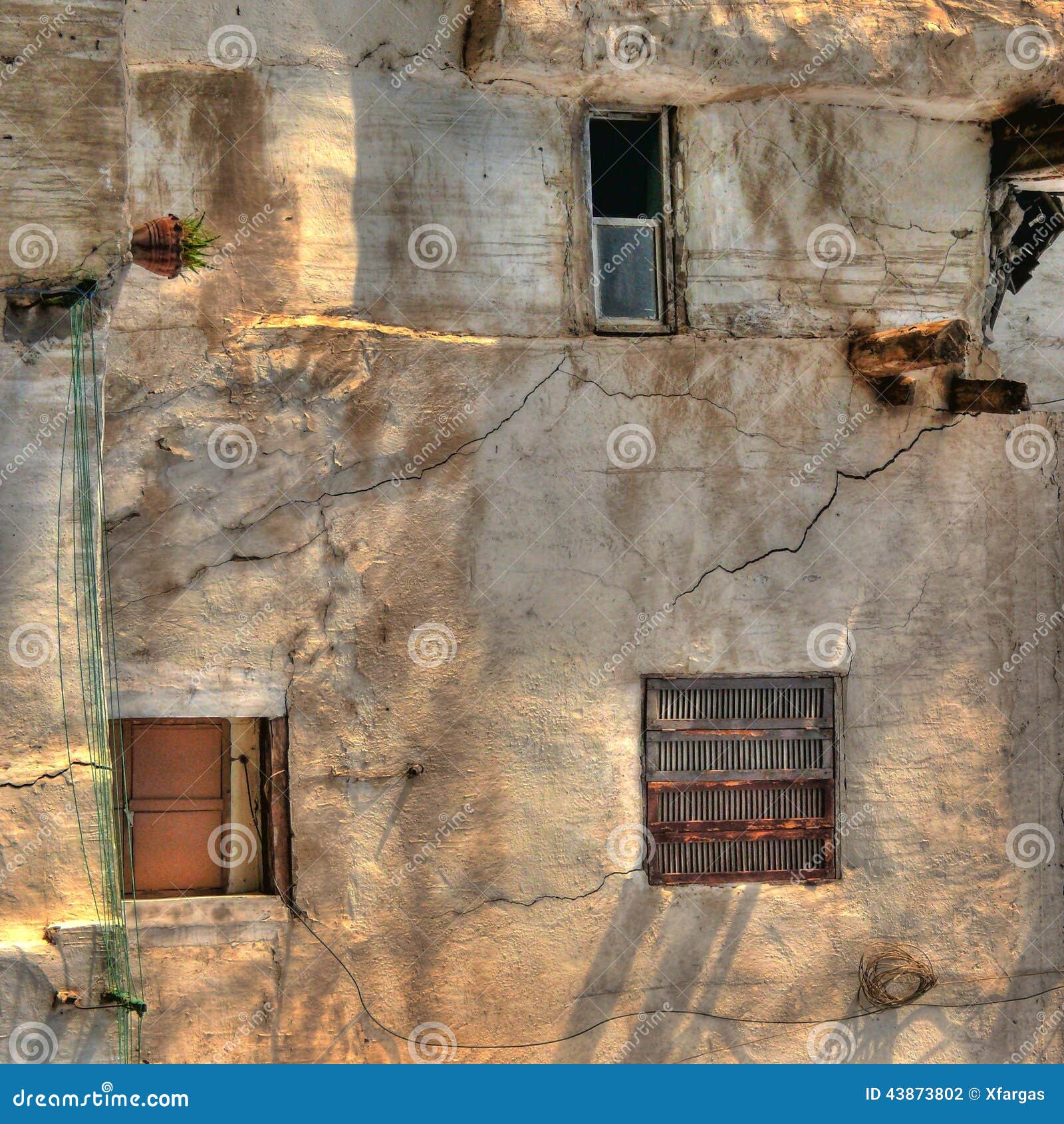 Facade and Windows in Cairo Stock Photo - Image of aged, architectural ...