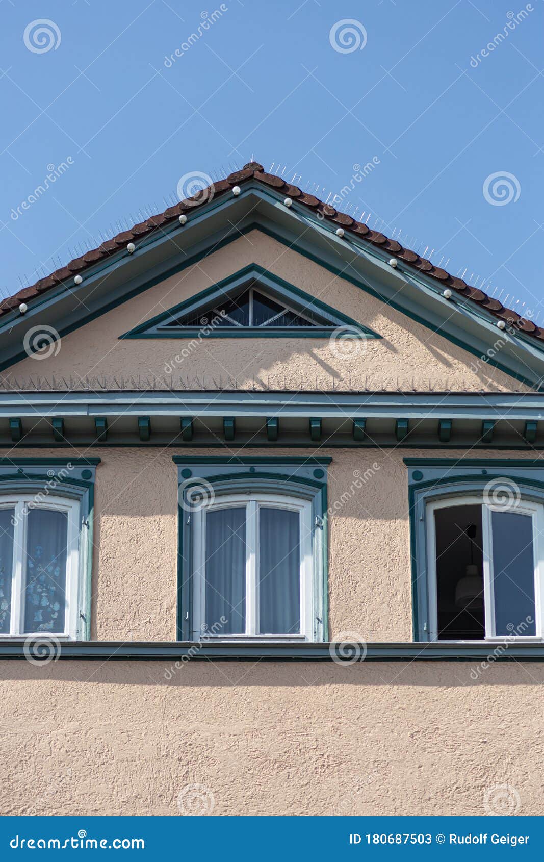 Facades of Historical Framework Buildings Stock Image - Image of ...