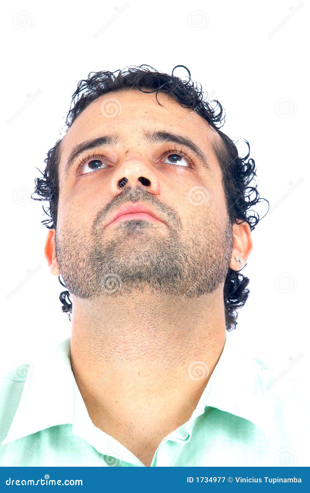 Face stock image. Image of attractive, brown, handsome - 1734977