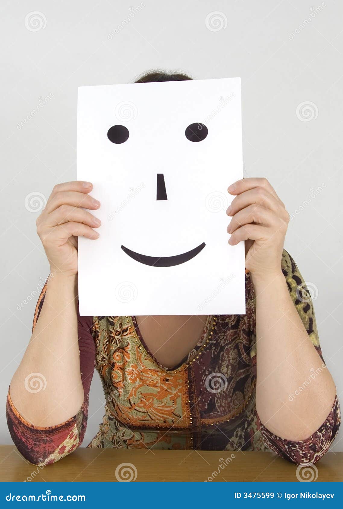 Face stock image. Image of pretend, smile, mood, look - 3475599