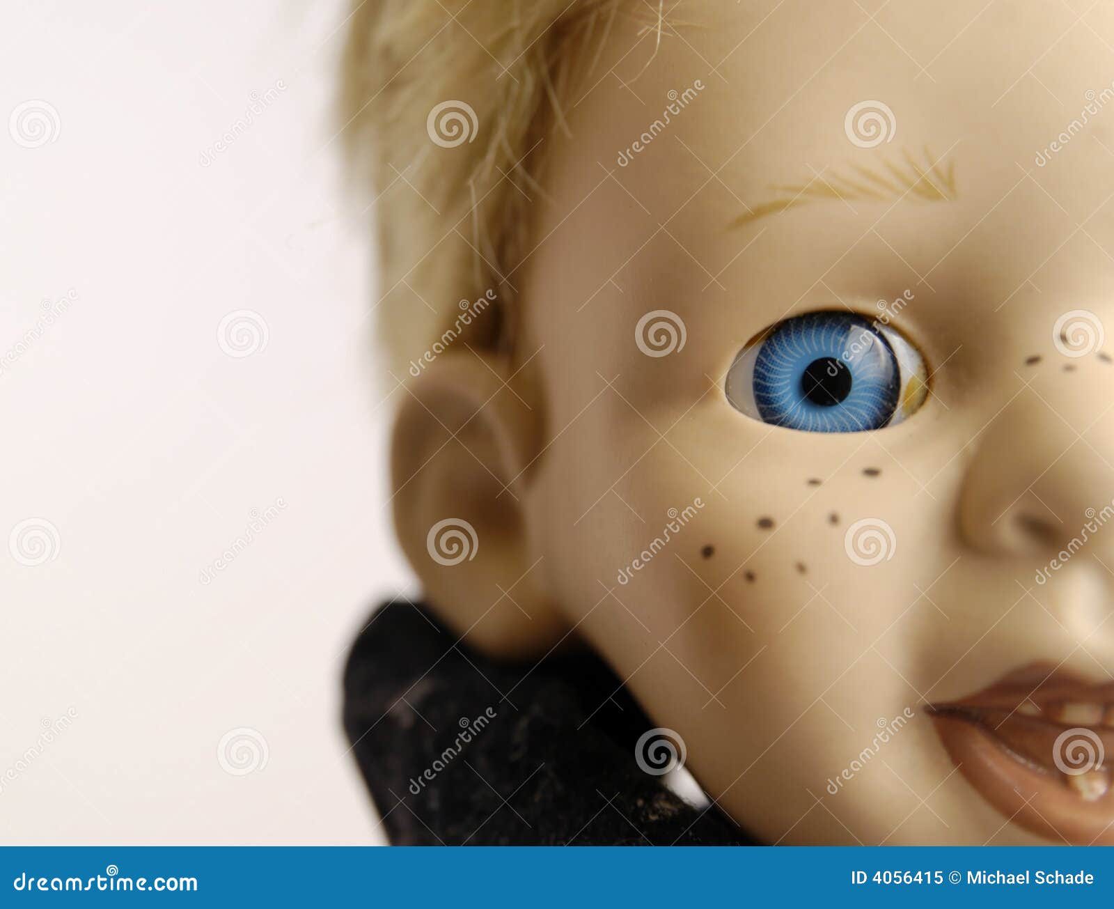 Face stock image. Image of scary, retro, puppet, heirloom - 4056415