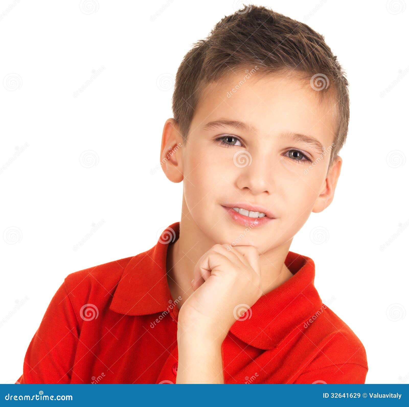 Face of adorable young boy stock image. Image of happiness - 32641629