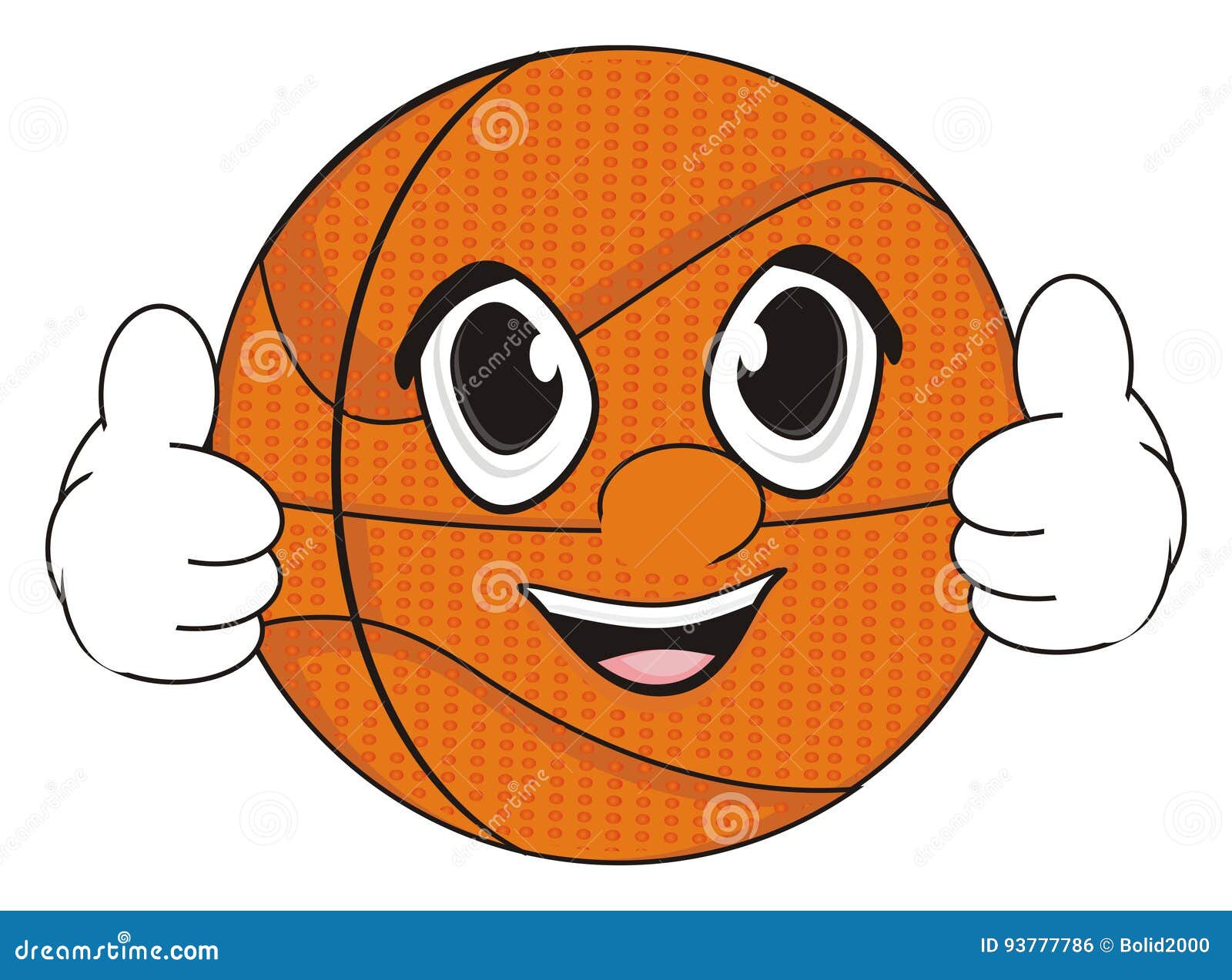Face of Basketball with Gesture Stock Illustration - Illustration of ...
