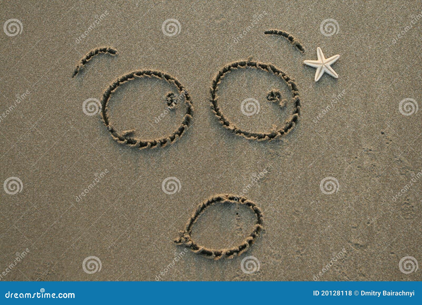 Face on the beach stock photo. Image of starfish, climate - 20128118
