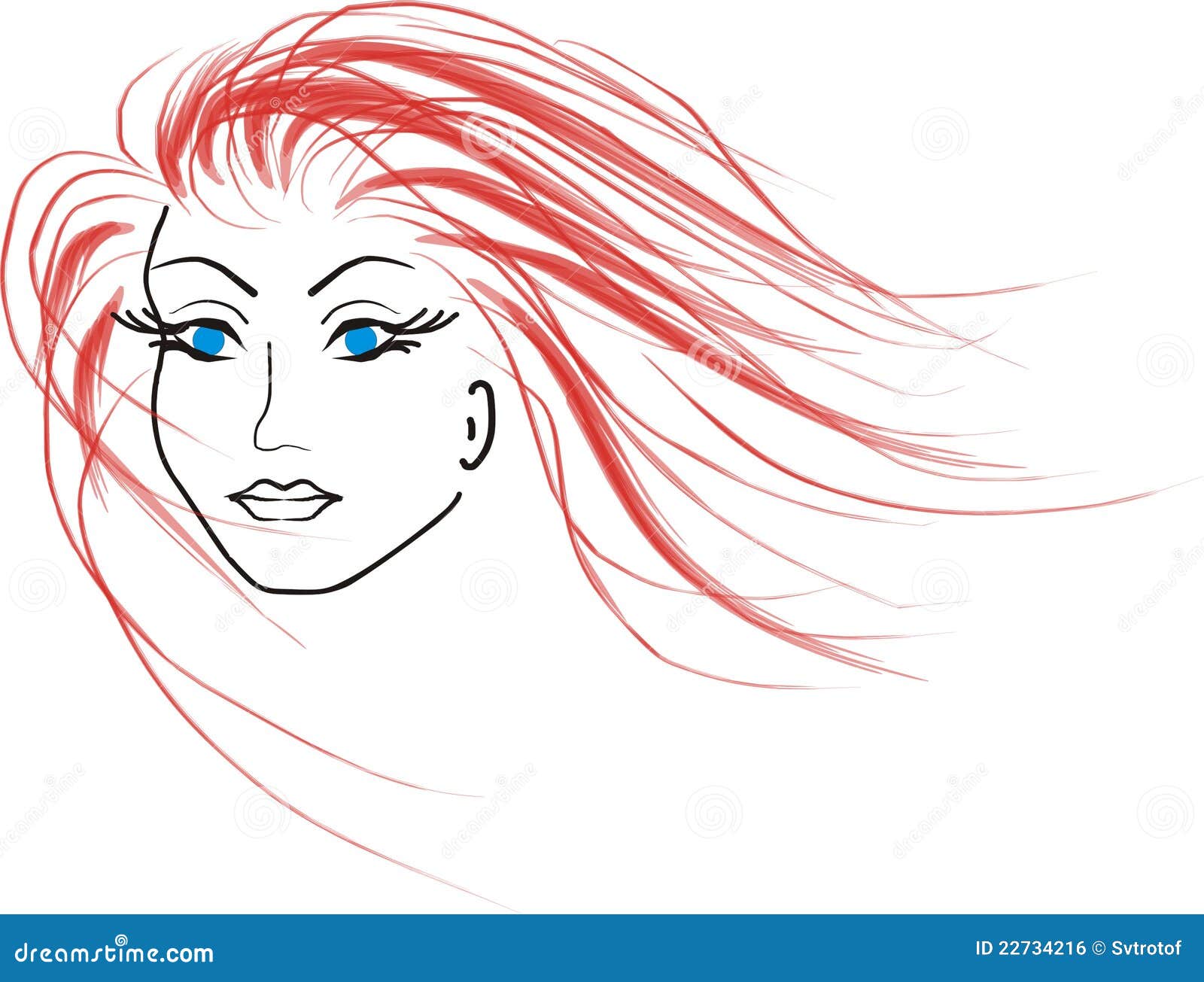 Orange Woman Floating Fetal Foetal Position Studio Shot Space Woman ...