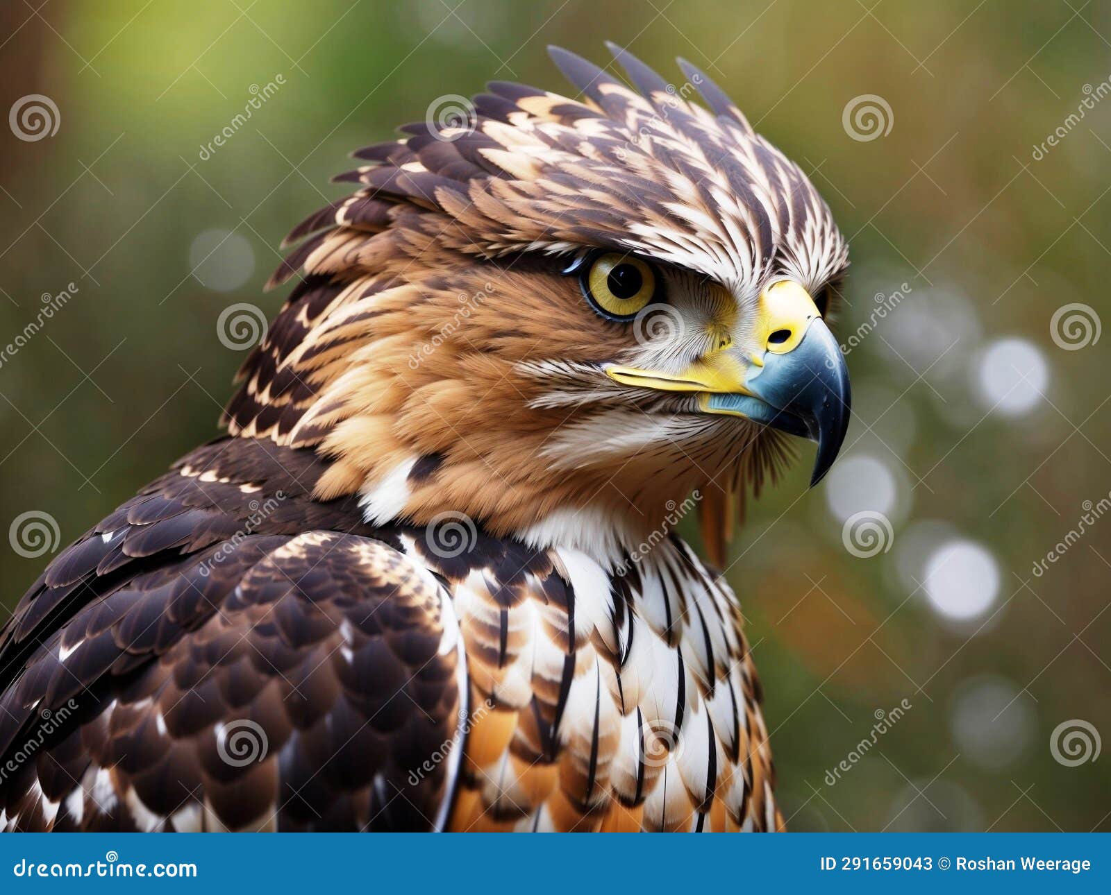 Stunning Hawk Wallpapers: Top 10 Realistic Portraits With Jagged Edges ...