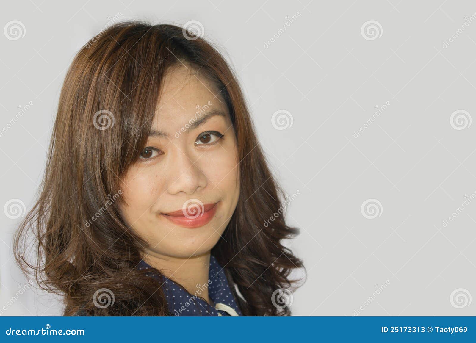 Face of beautiful woman stock image. Image of happy, office - 25173313