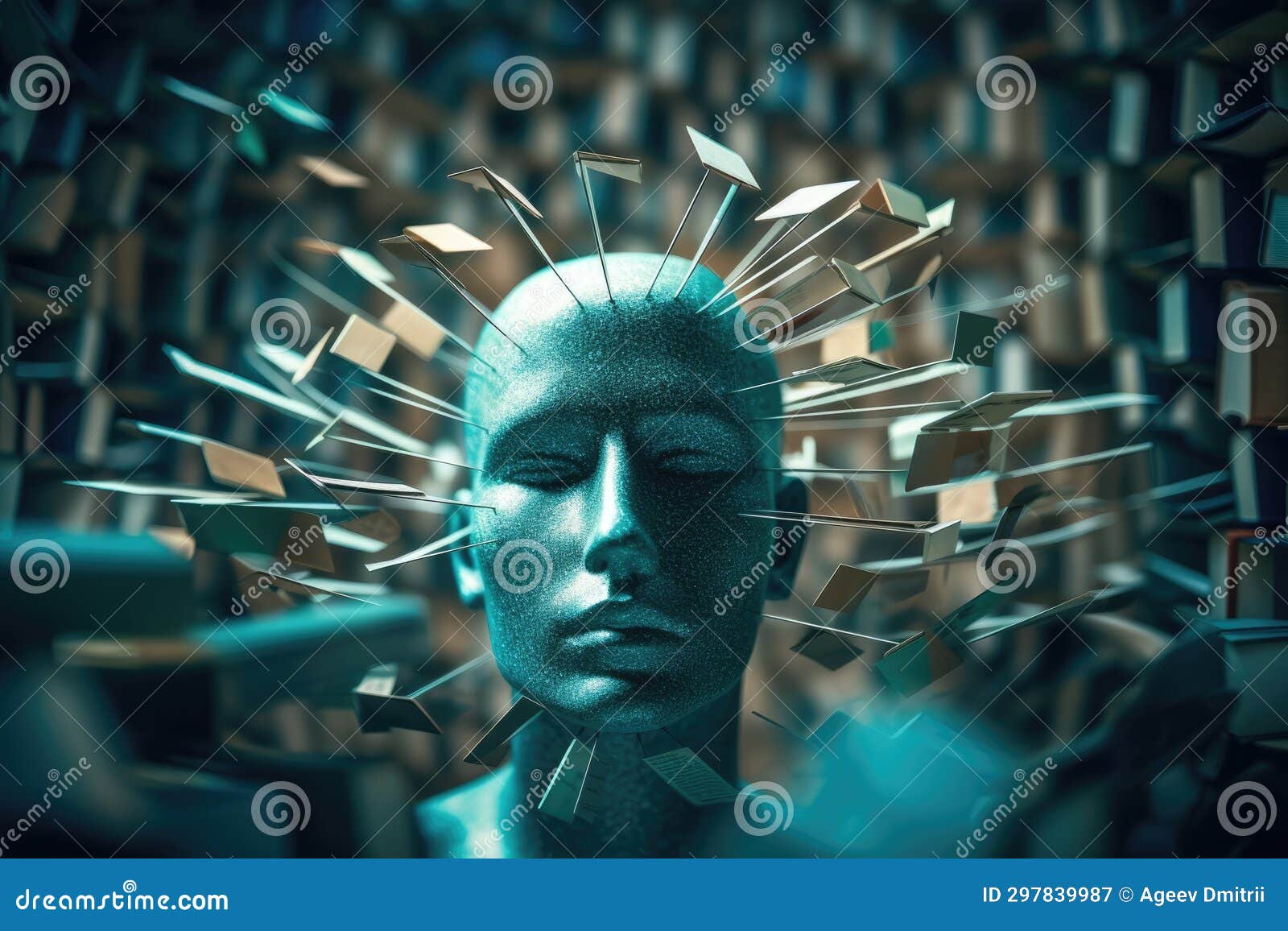 Face Brain Self Intelligence Mind Intellect Human Technology Creativity ...