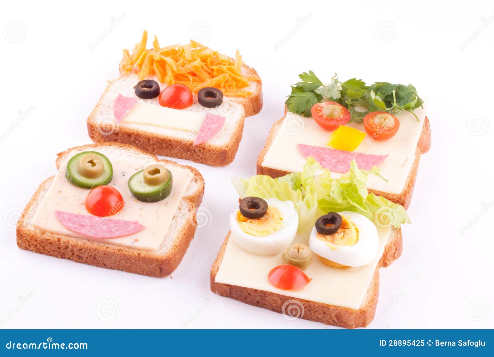 Face on bread stock image. Image of face, cucumber, funny - 28895425