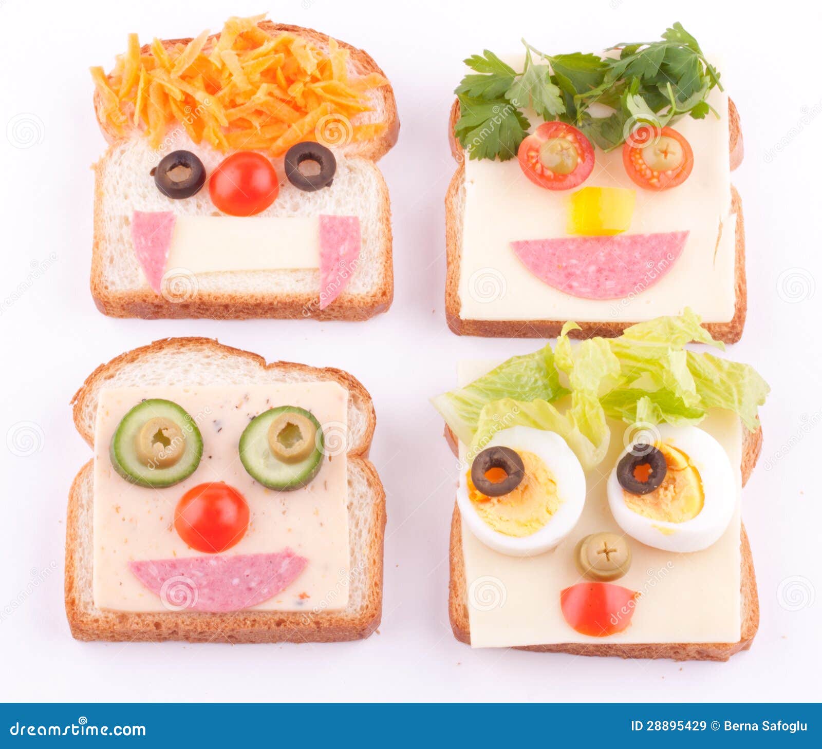 Face On Bread Royalty-Free Stock Photography | CartoonDealer.com #28895429