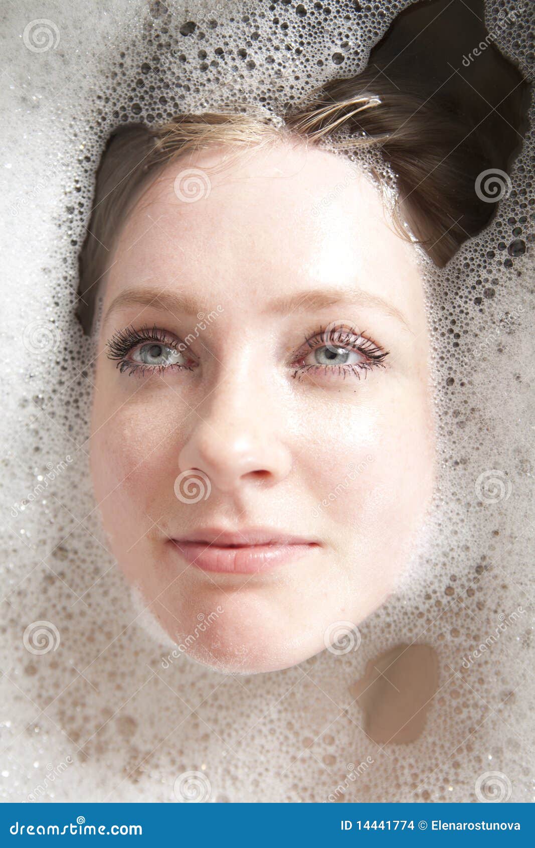 Face in bubble stock photo. Image of indoor, healthcare - 14441774