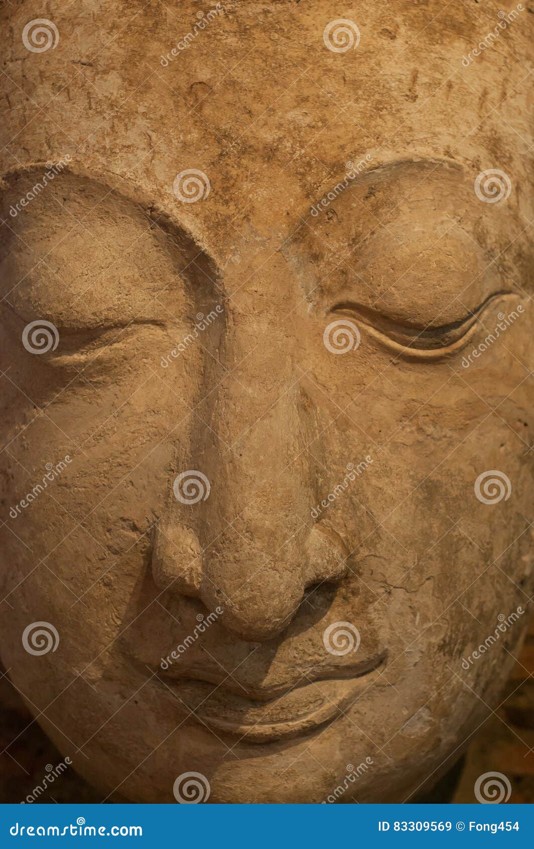 The face of Buddha stock image. Image of buddhism, figure - 83309569