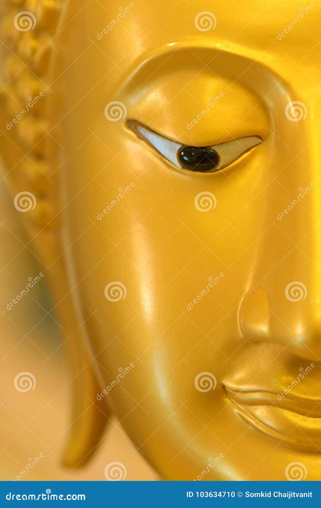 The face of Buddha stock photo. Image of purity, mouth - 103634710