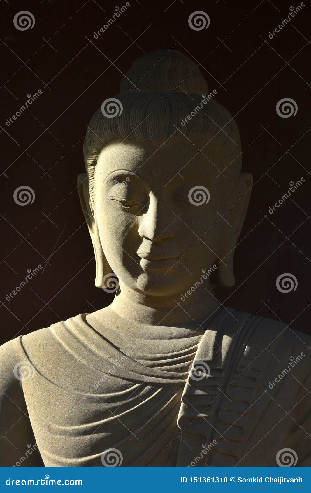 Face of the Buddha Religion Stock Photo - Image of east, buddha: 151361310