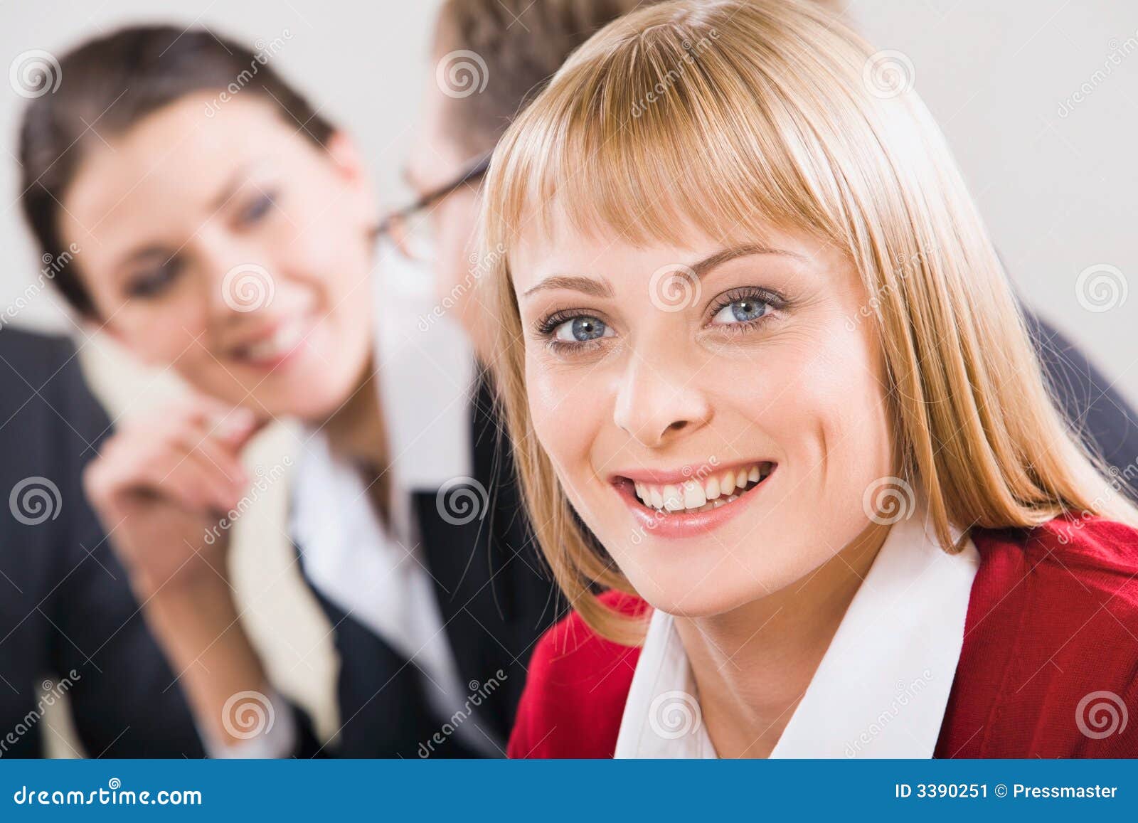 Face of business woman stock image. Image of consultant - 3390251