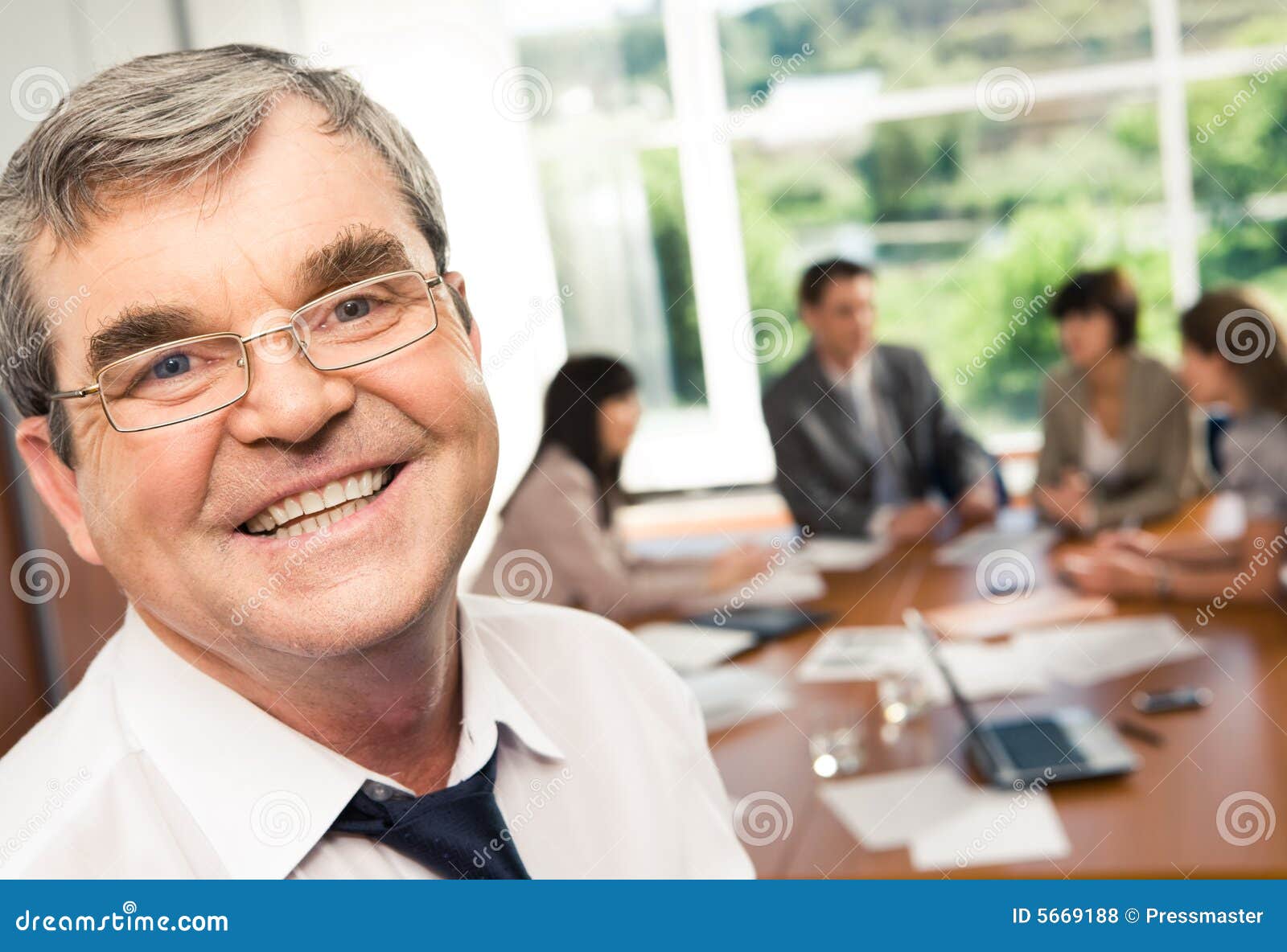 Face of businessman stock photo. Image of executive, happy - 5669188