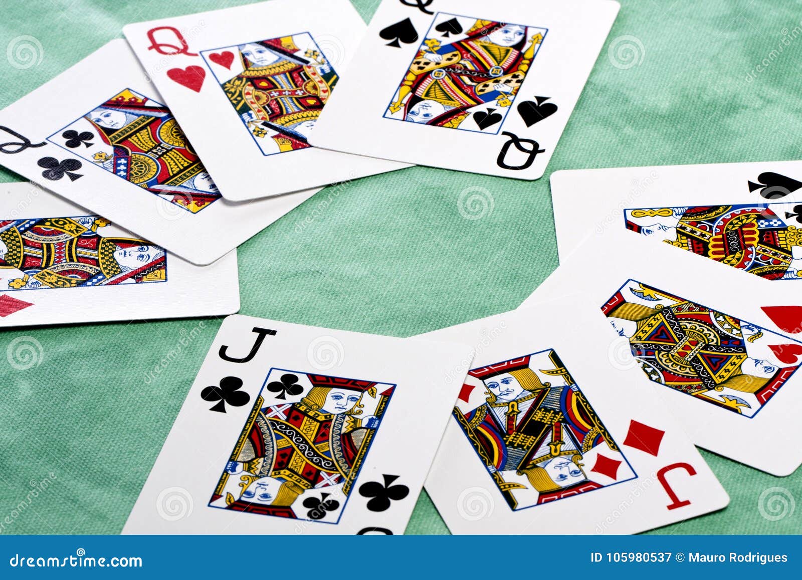 Face cards stock image. Image of lucky, queen, chance - 105980537