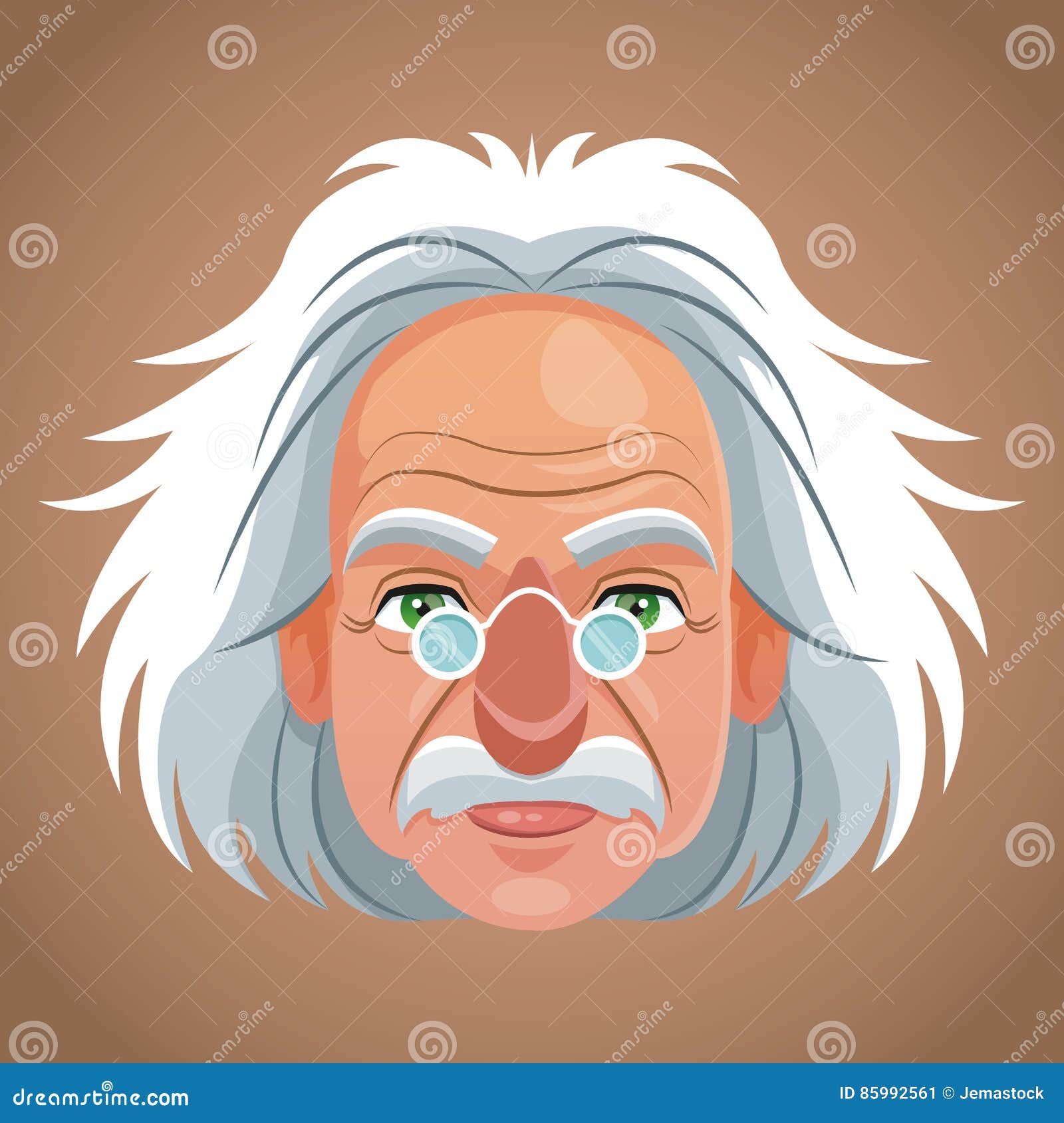 Character Set Of A Scientist. Discovery In Science Royalty-Free Cartoon ...