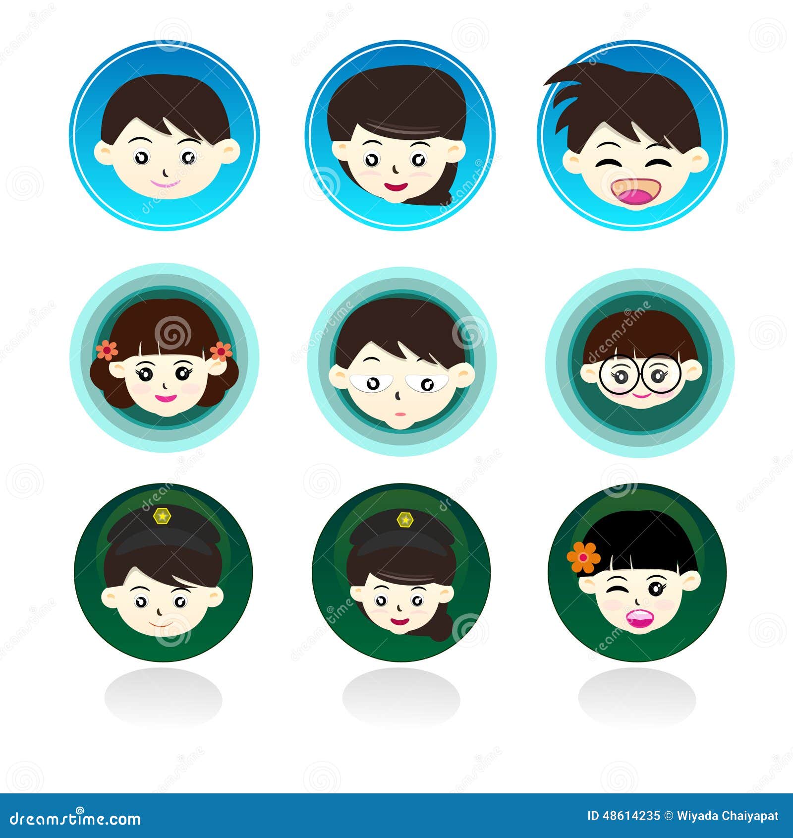 Face the circle icon stock vector. Illustration of physical - 48614235