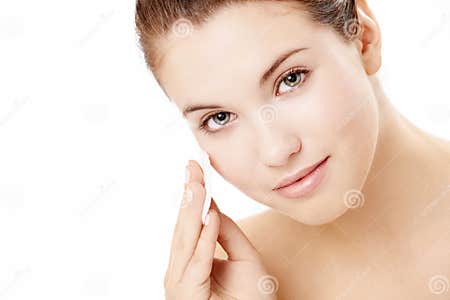 Face cleaning stock photo. Image of healthy, brown, face - 11931812