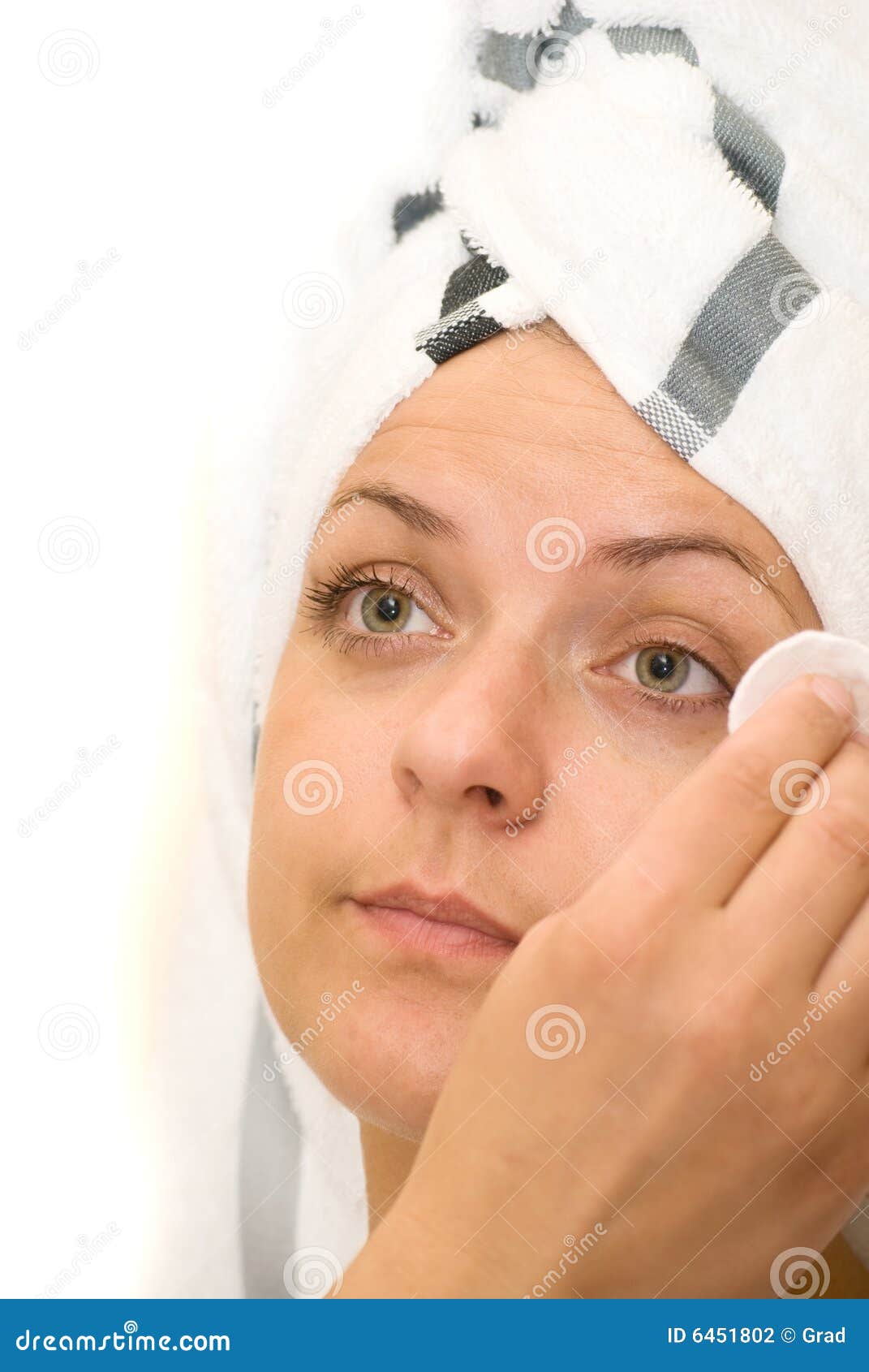 Face cleaning stock photo. Image of portrait, washing - 6451802